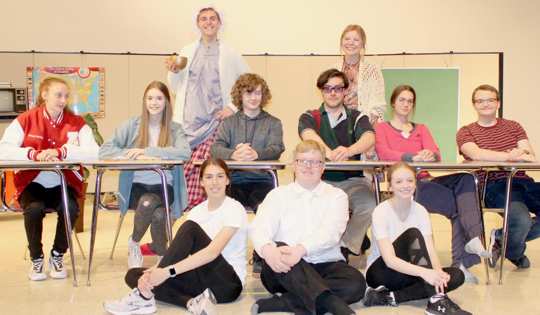 Thespians Take the Stage with Comedic One-Act Performance | Ainsworth ...